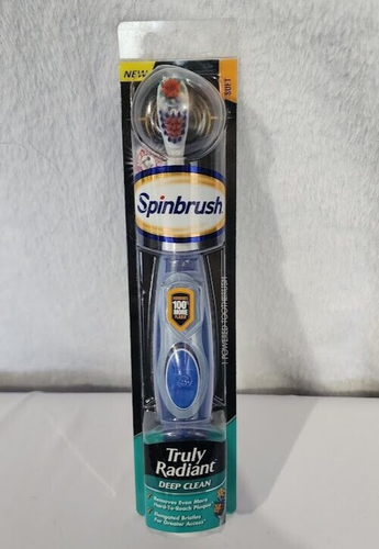 Arm & Hammer Spinbrush Truly Radiant Deep Electric Toothbrush Dual ...