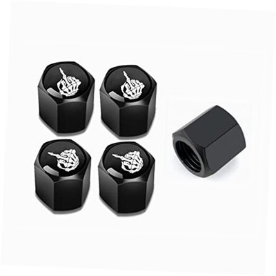 Metal Wheel Tire Valve Stem Caps 5 Pack - Cool Sugar Skull Pattern ...