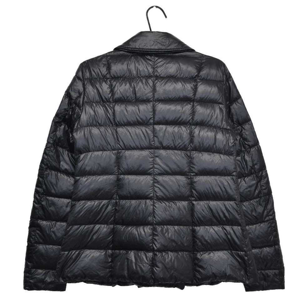 Herno Down Goose Feather Puffer Black Women’s Jacket Size 42 Made in ...