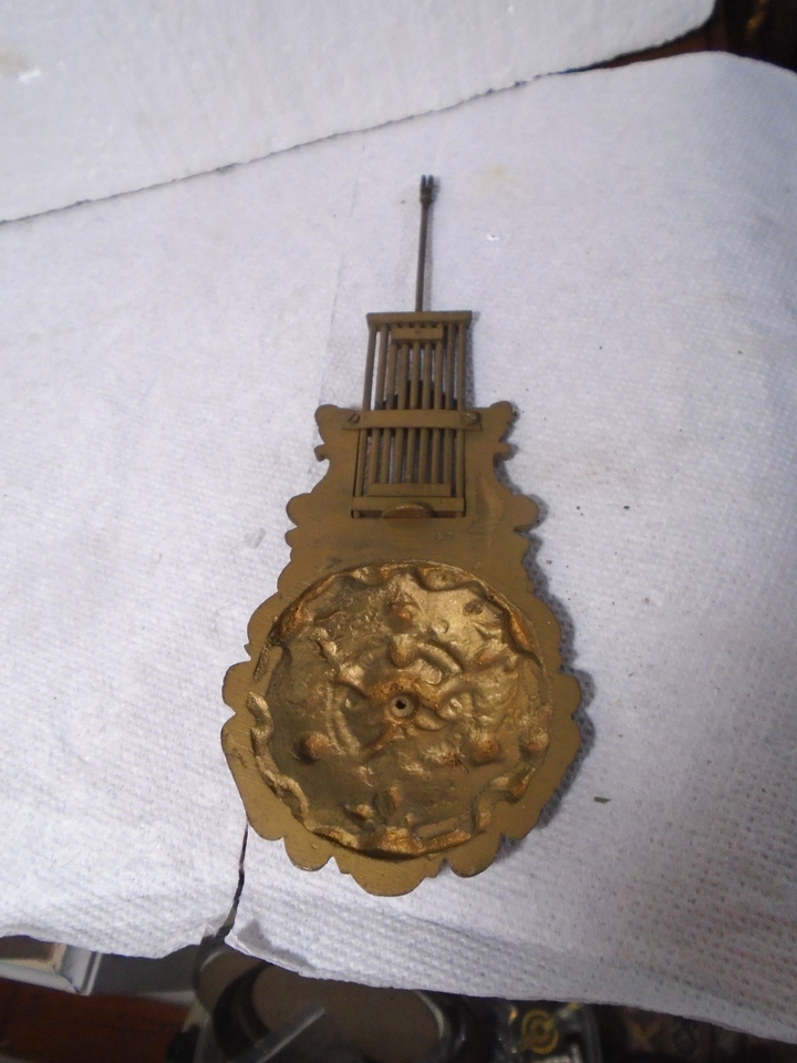 Antique-French Bronze-Portico-Clock Pendulum- Ca.1870-#B179 | eBay