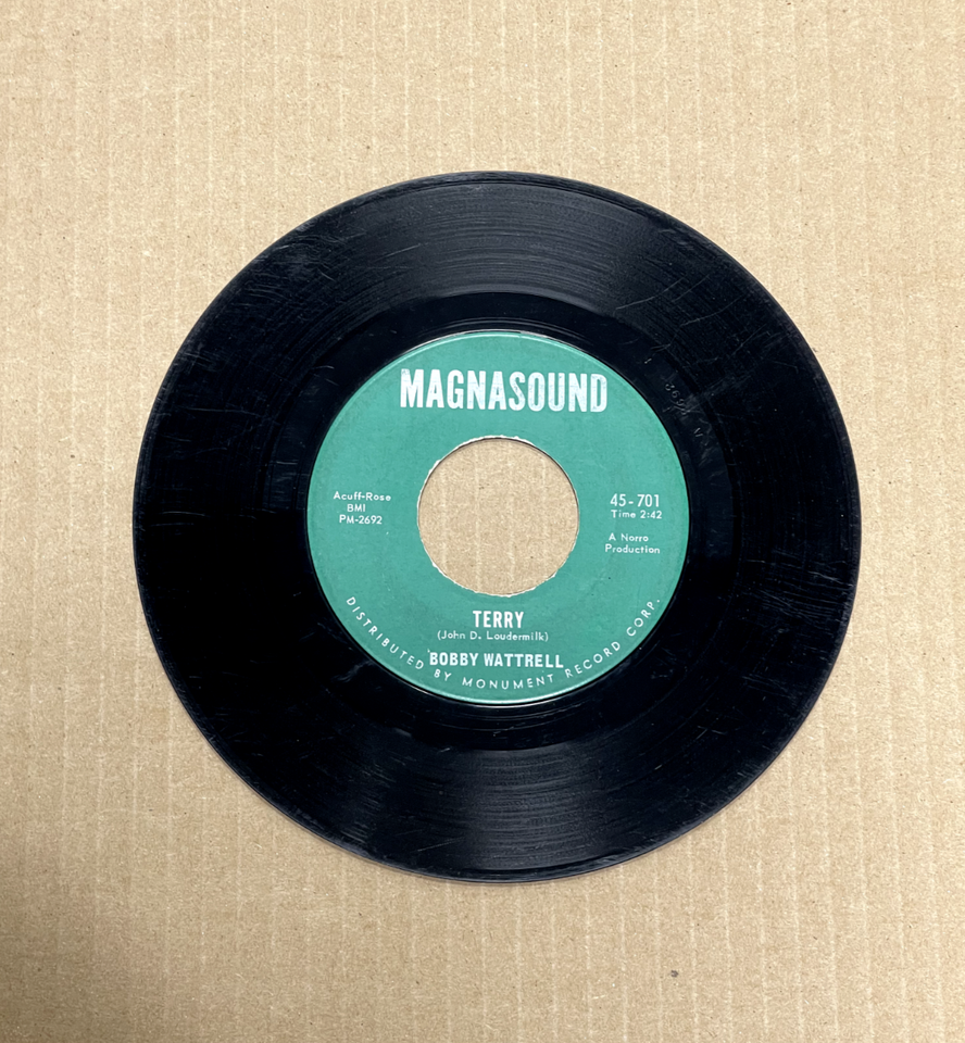 BOBBY WATTRELL MAGNASOUND 45 BYE, BYE BLACKBIRD/TERRY 701 | eBay