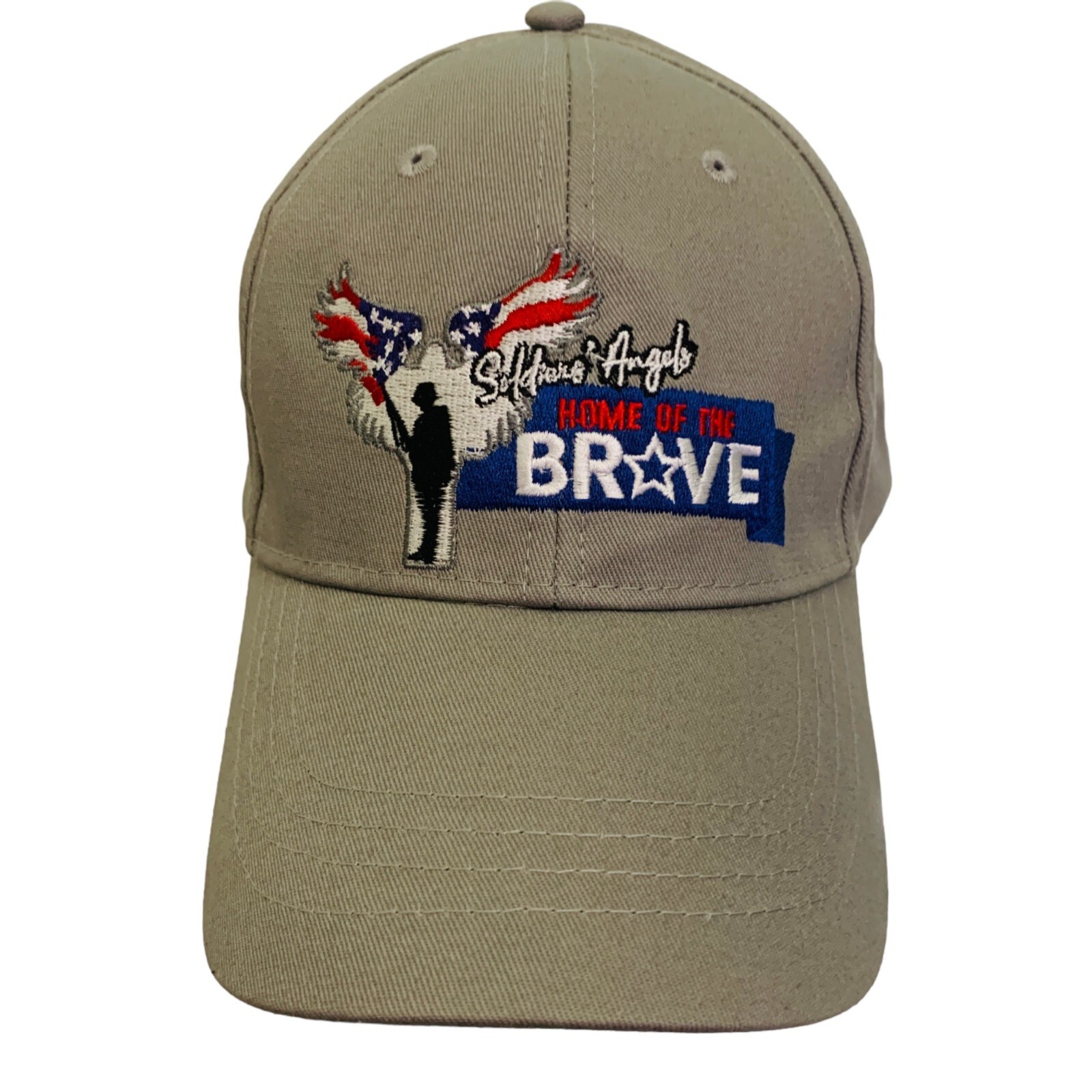 Soldiers Angels Home of the Brave Baseball Cap - Gem