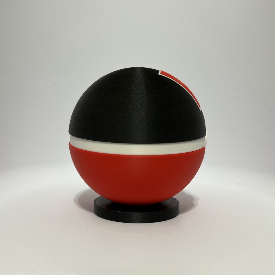 Team Rocket's Pokeball - TCG Inspired Replica Art Display Accessory ...