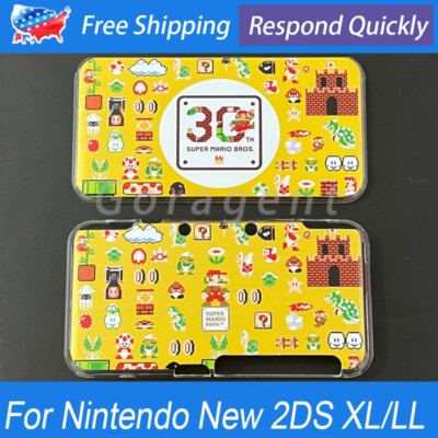 Protective Case Cover Shell Skin Super Mario For Nintendo New 2DS XL ...