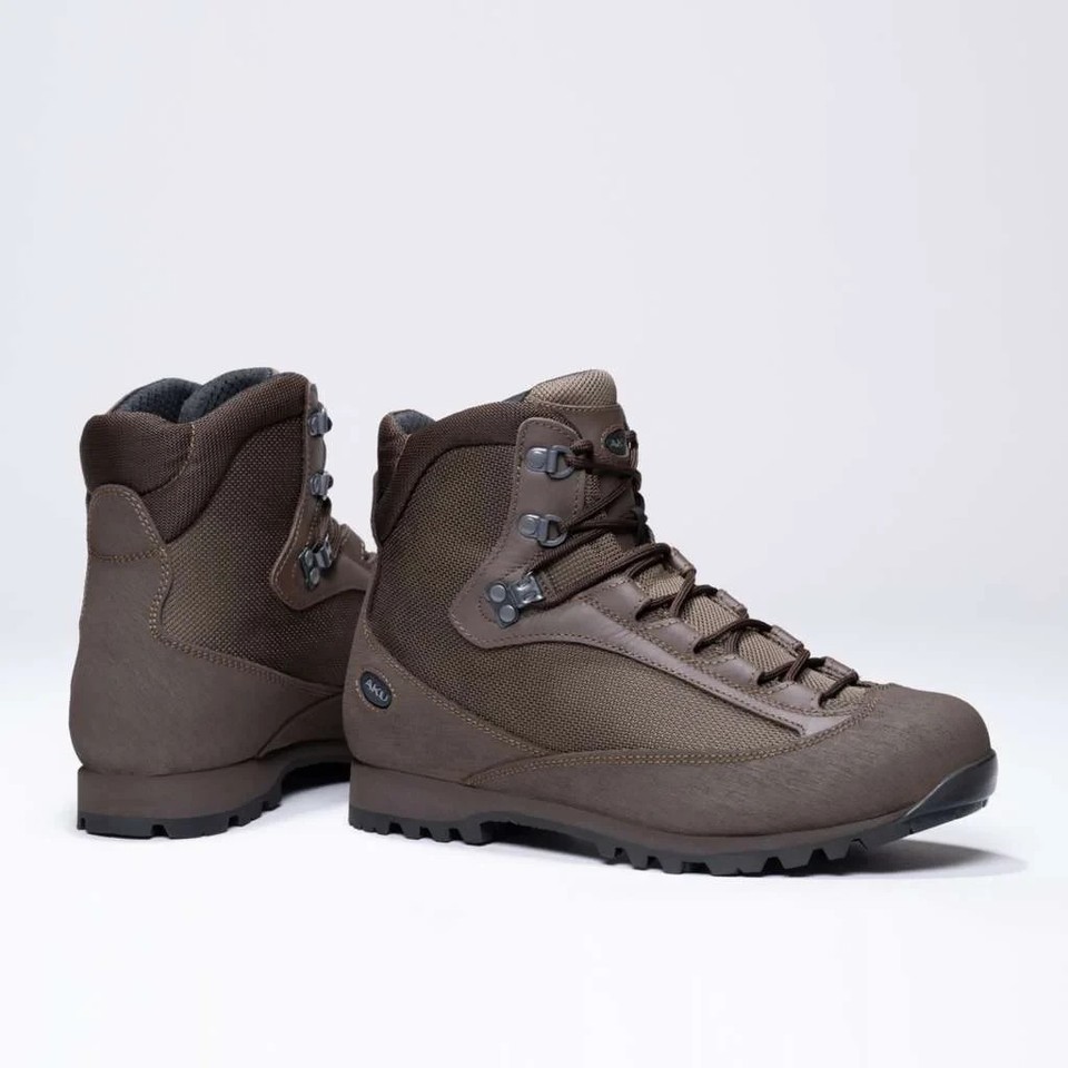 AKU Pilgrim GTX Boots Brown Waterproof British Army Military Combat ...
