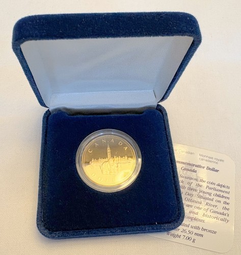 1992 Canadian Confederation Anniversary Commemorative Dollar Coin | eBay
