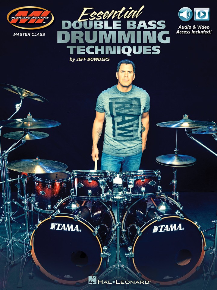 Essential Double Bass Drumming Techniques Learn Drum Lessons Book Audio ...