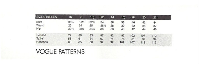 VOGUE 8923 SEWING PATTERN EASY OPTIONS SEAMED FITTED DRESS SZ A5 6-14 ...