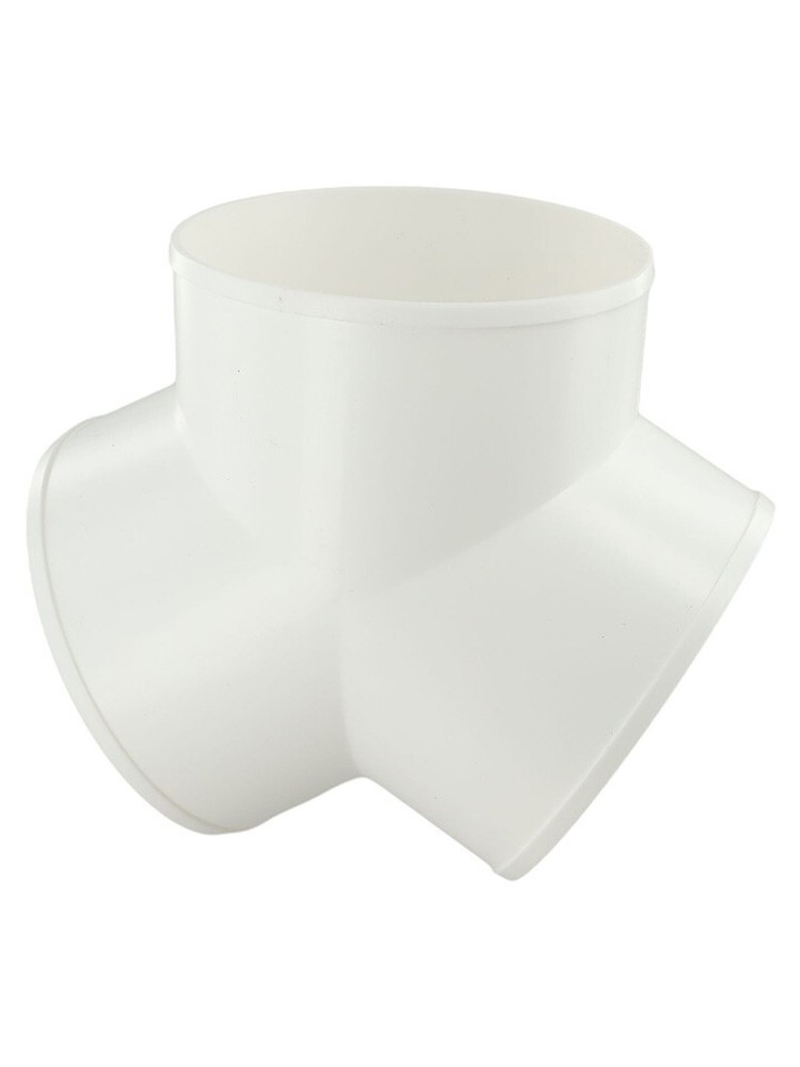 PVC Y Shape Ducting Splitter Connector for Extractor Fans Range Hood ...