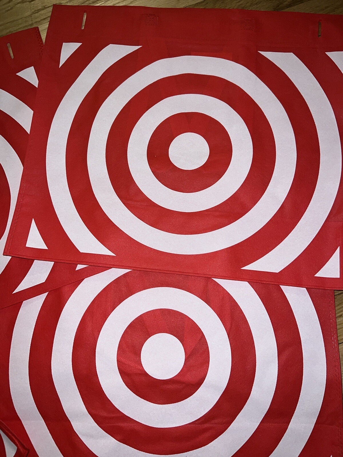 Lot of 12 Target RED LOGO Reusable Grocery Supermarket Shopping Bag ...