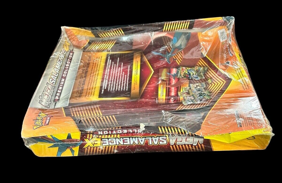 Pokemon TCG: Mega Salamence-EX Premium Collection Trading Card Game Kit ...