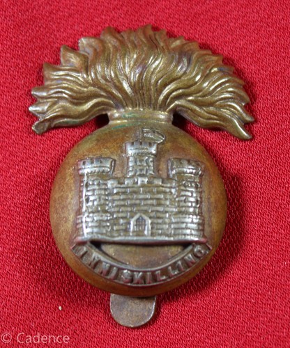 WW1 Era British Royal Irish Inniskilling Fusiliers Regiment Hat Cap ...