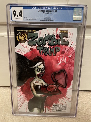 Action Lab Zombie Tramp #3 2014 (4 Issue Series) Ugly Love Variant ...