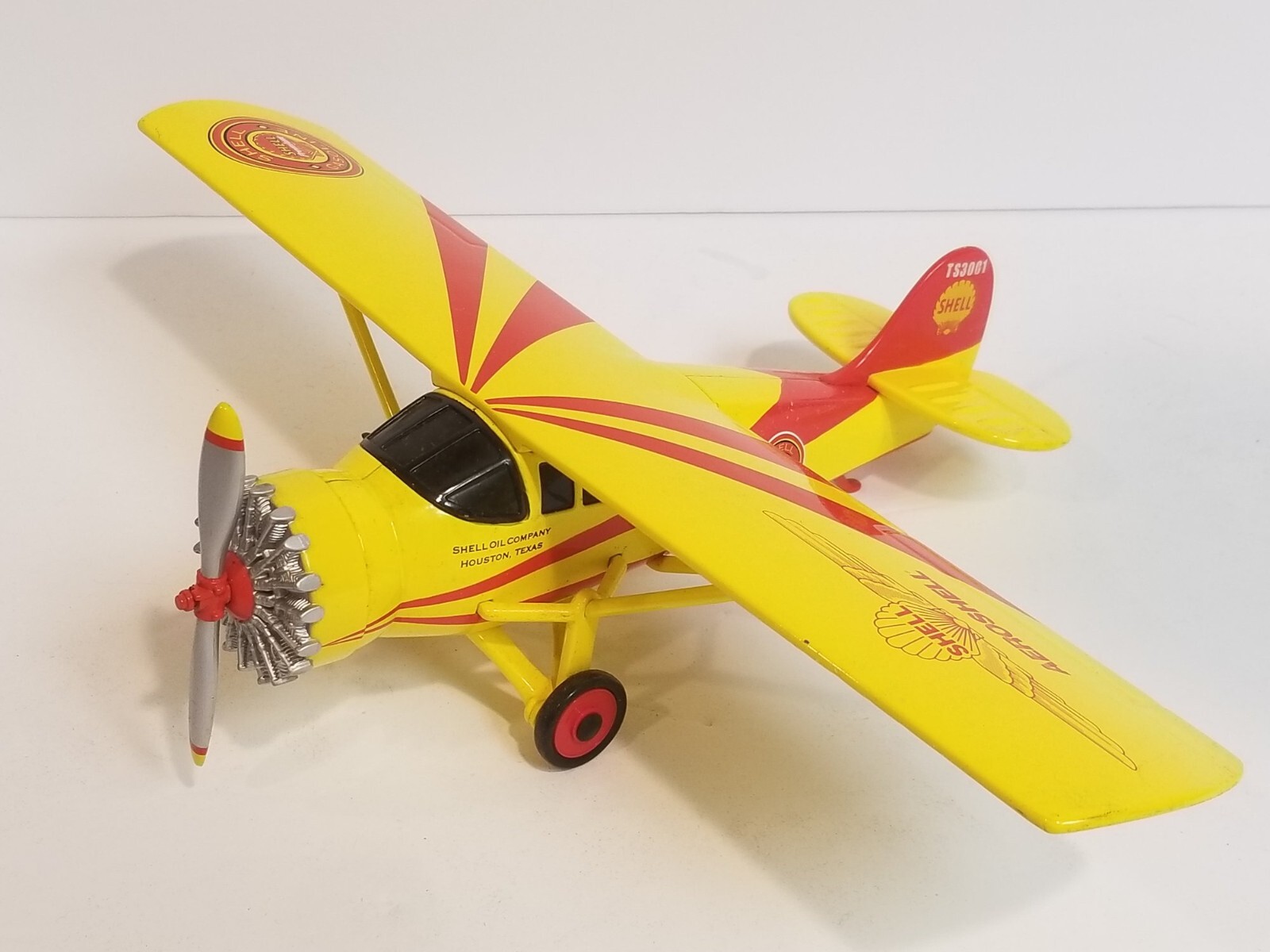 Shell Aeroshell TS3001 Diecast Metal Airplane By Gearbox Collectibles ...