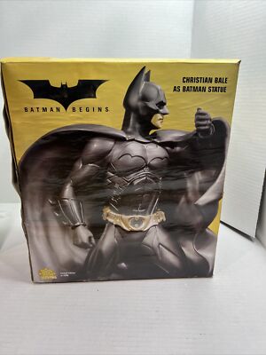 DC Direct Batman Begins: Christian Bale As Batman 14" Statue 1550/2500 ...