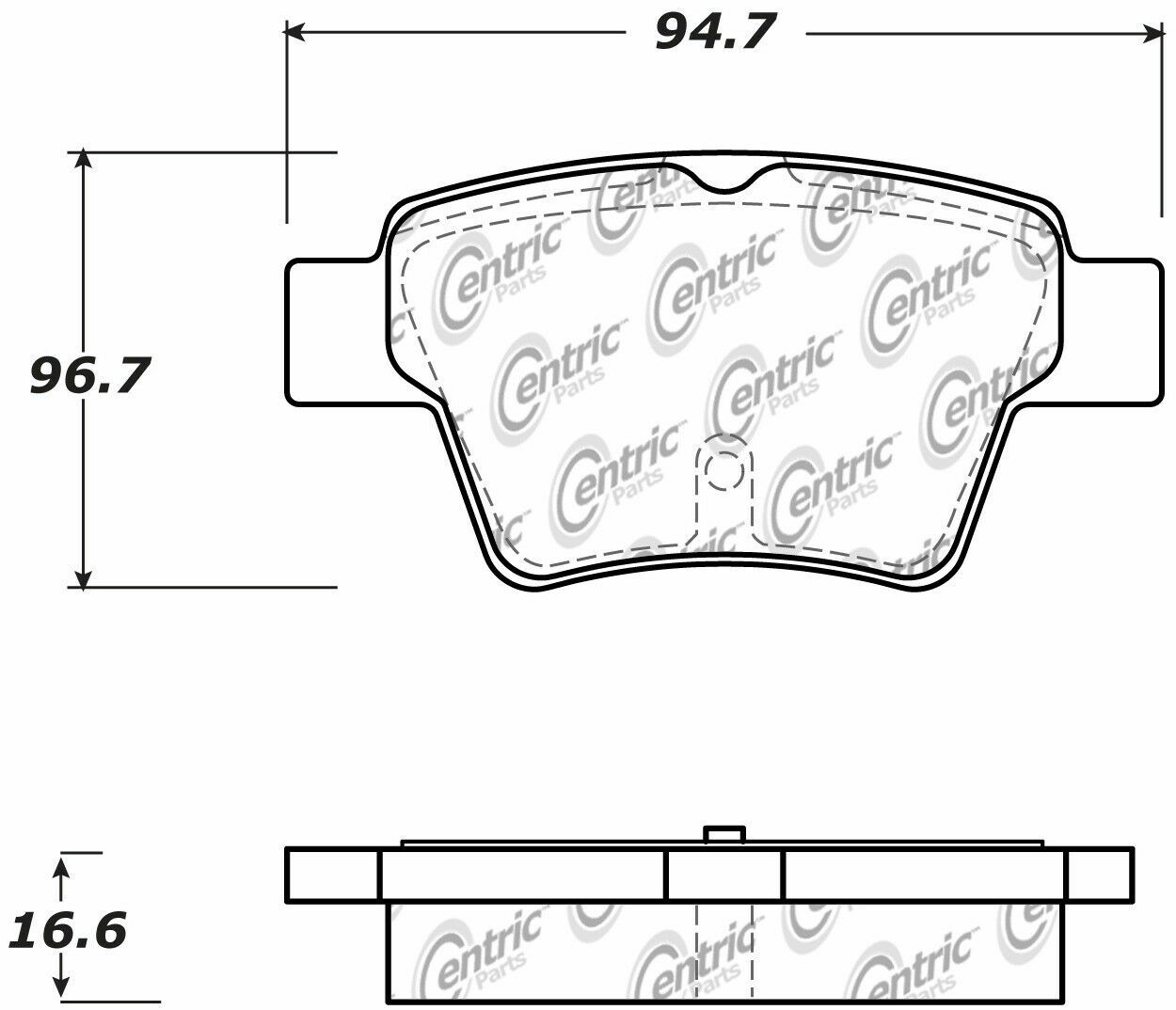 BRAND NEW CTEK REAR BRAKE PADS 102.16210 / D1621 FITS 10-11 PEUGEOT 207 ...