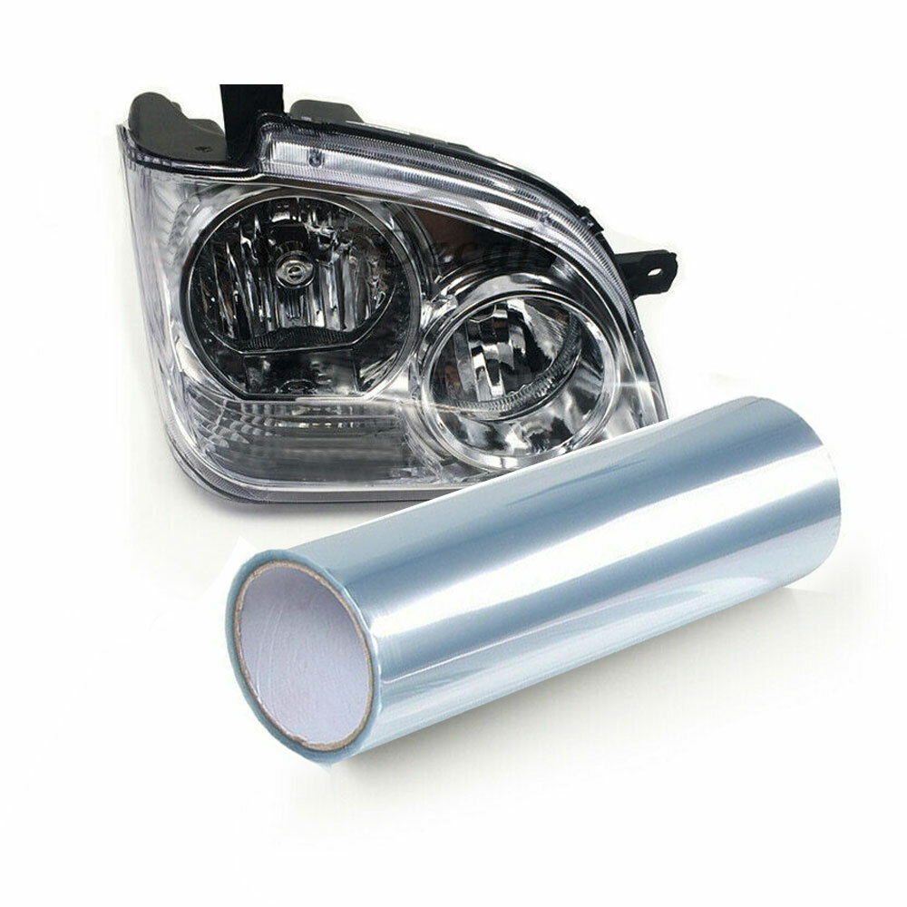 12"X48" Clear Headlight Protector Film Bumper Lamp Protection Wrap ...