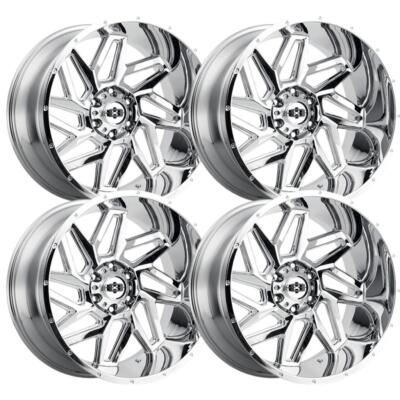 (Set-4) Vision 361 Spyder 20x9 8x6.5 12mm Chrome Wheels Rims 20 Inch | eBay