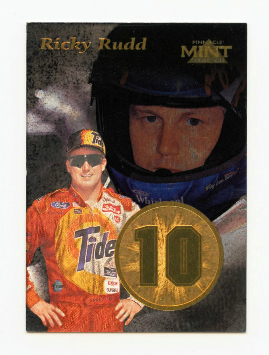 Ricky Rudd 1997 97 Pinnacle Mint Gold All Foil Dufex Parallel Insert ...