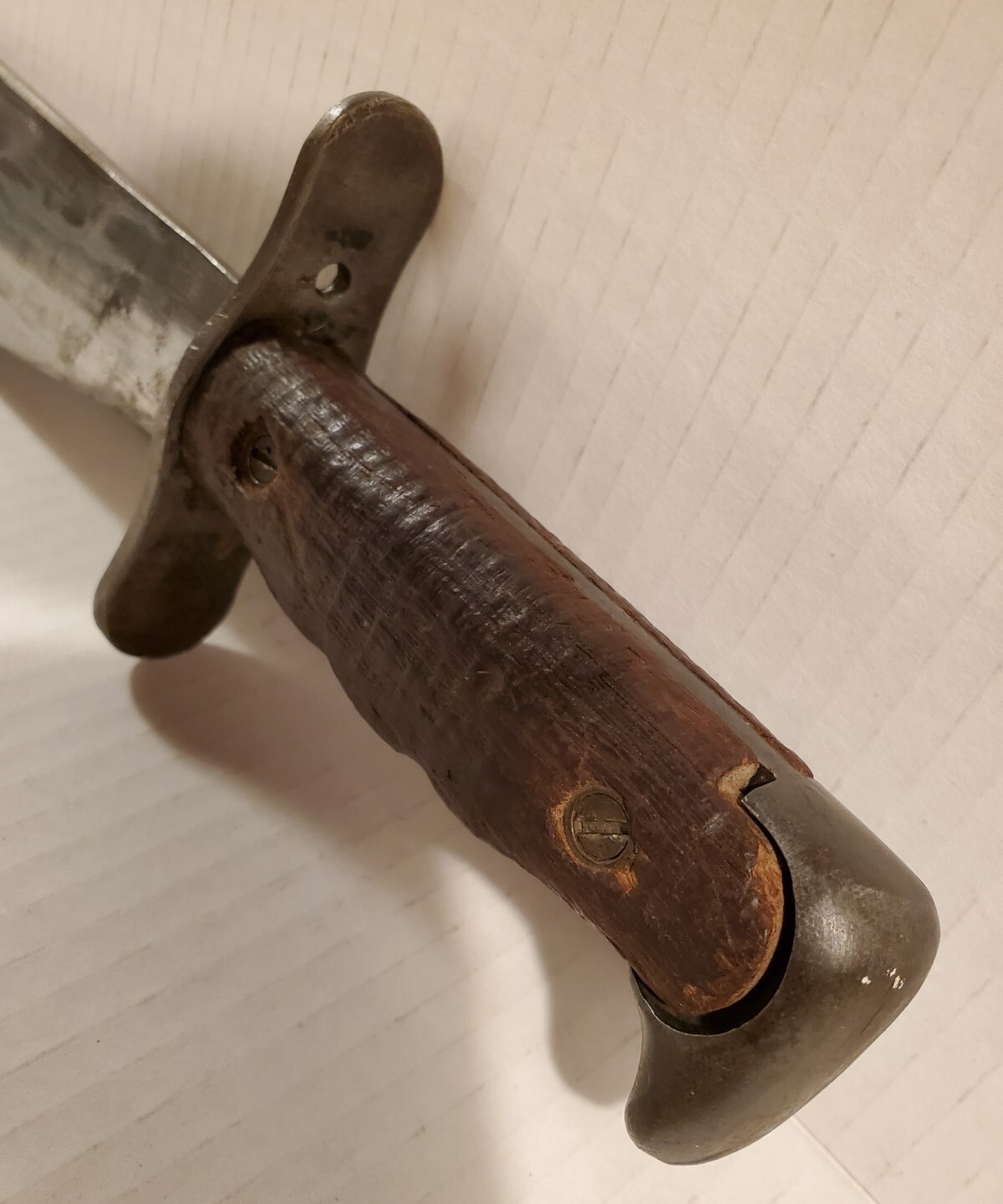 World War I WW1 Bolo Fighting Knife US MOD 1917 Plumb St Louis W ...