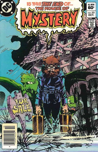 House of Mystery #321 (Newsstand) FN; DC | Last Issue Horror - we ...