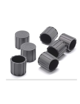 1 1/8" Rubber Chair/Table Leg Tips Patio Furniture Rubber Feet Tripod ...