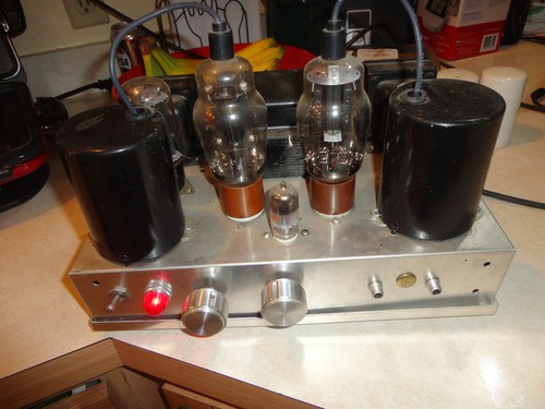 Tube Amplifier Stereo Audio Class A 807 Single-ended Power Amp PARTS OR ...