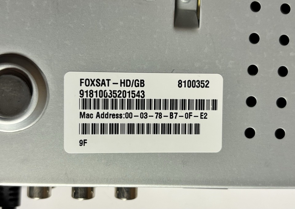 Humax Foxsat-HD Freesat HD TV Receiver HDMI Set Top Box + Remote ...