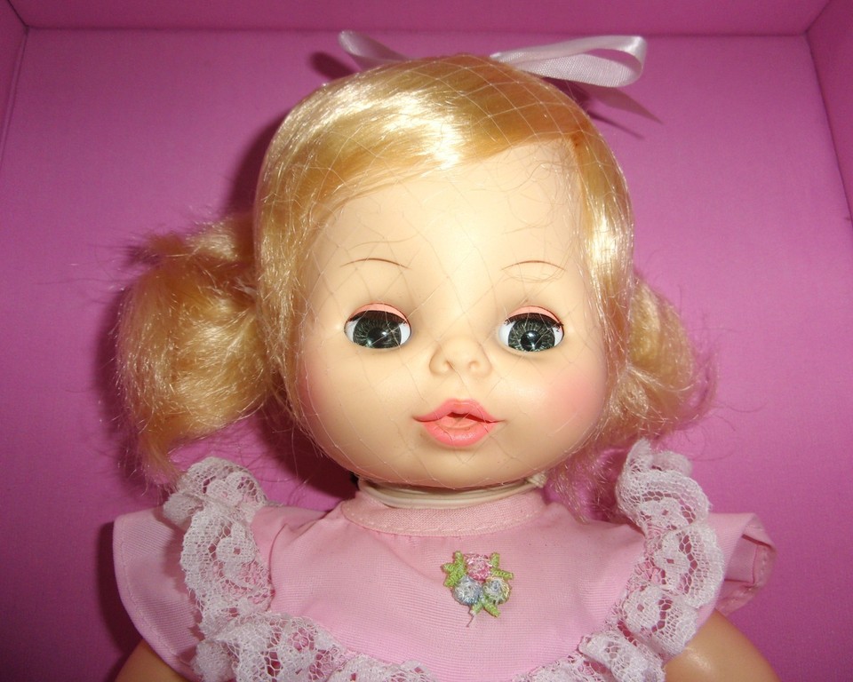 Vintage Horseman Doll 13.5” Baby Doll Drinks Wets Sleep Eyes Blonde ...