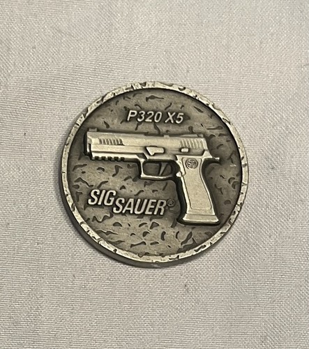 Sig Sauer Legion P320 X5 Challenge Coin | eBay