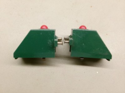 American Flyer 730 Track Bumper x 2 Green Original Condition No Boxes S ...