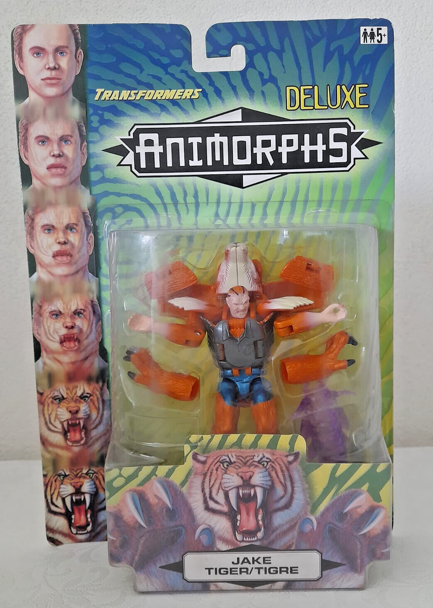 Jouets Animorphs Tigre New VTG 1998 Hasbro Transformers Deluxe