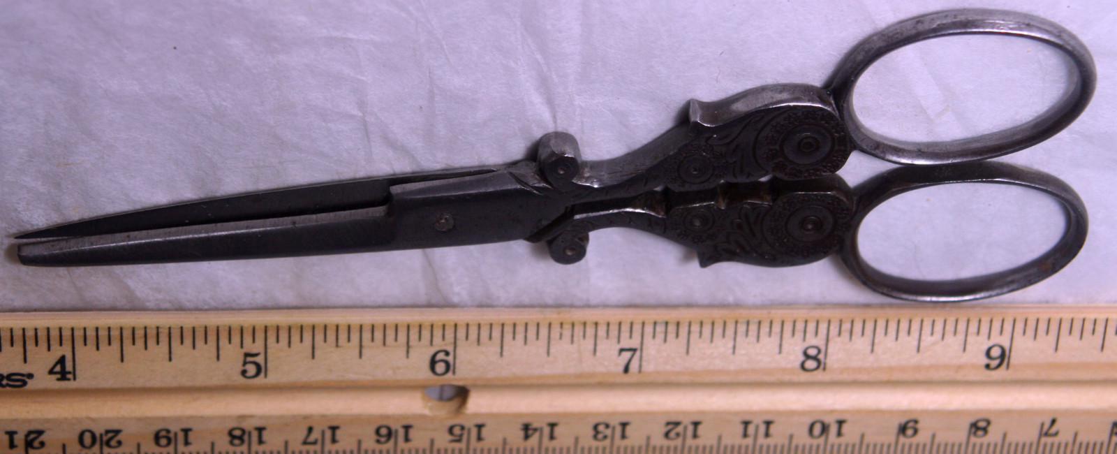 RARE ANTIQUE c1800~~ STEEL Dolphin Scissors~~ made in Germany | eBay