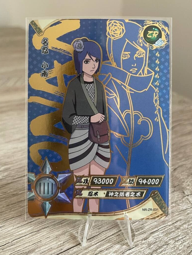 Konan NR-ZR-031 Naruto Kayou Card TCG Mint Ultra Rare | eBay.de
