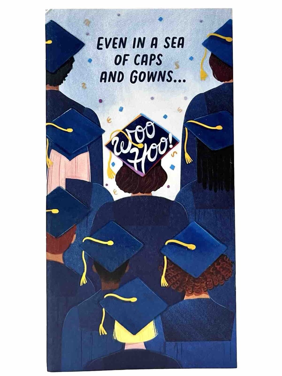 Graduation Congratulations Money Designer Greetings Multicolored