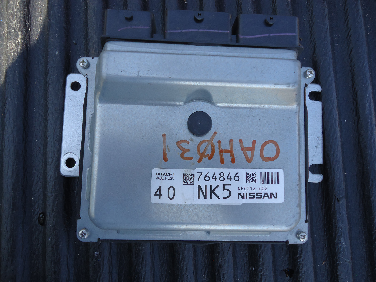 ECM HITACHI ENGINE CONTROL MODULE BRAIN COMPUTER OAH031 | eBay