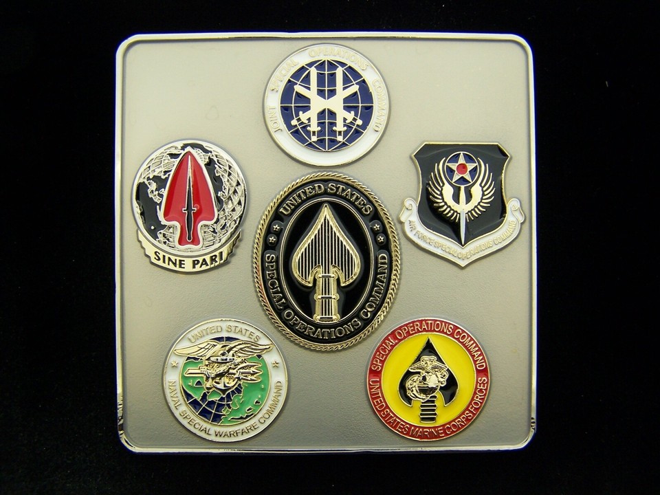 USSOCOM SOCOM 20th Anniversary 1987-2007 Challenge Coin | eBay