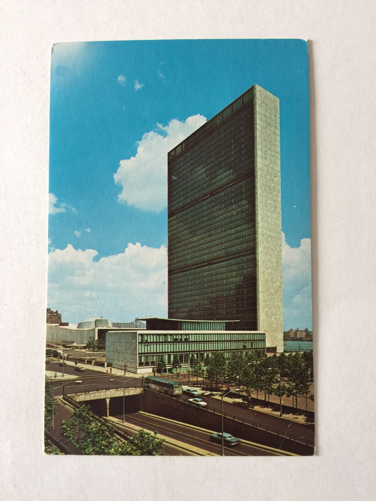 United Nations Headquarters Postmark New York 1965 Posted Postcard | eBay