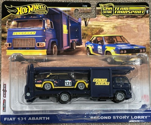 HotWheels Team Transport Fiat 131 Abarth & Second Story Lorry, Free ...