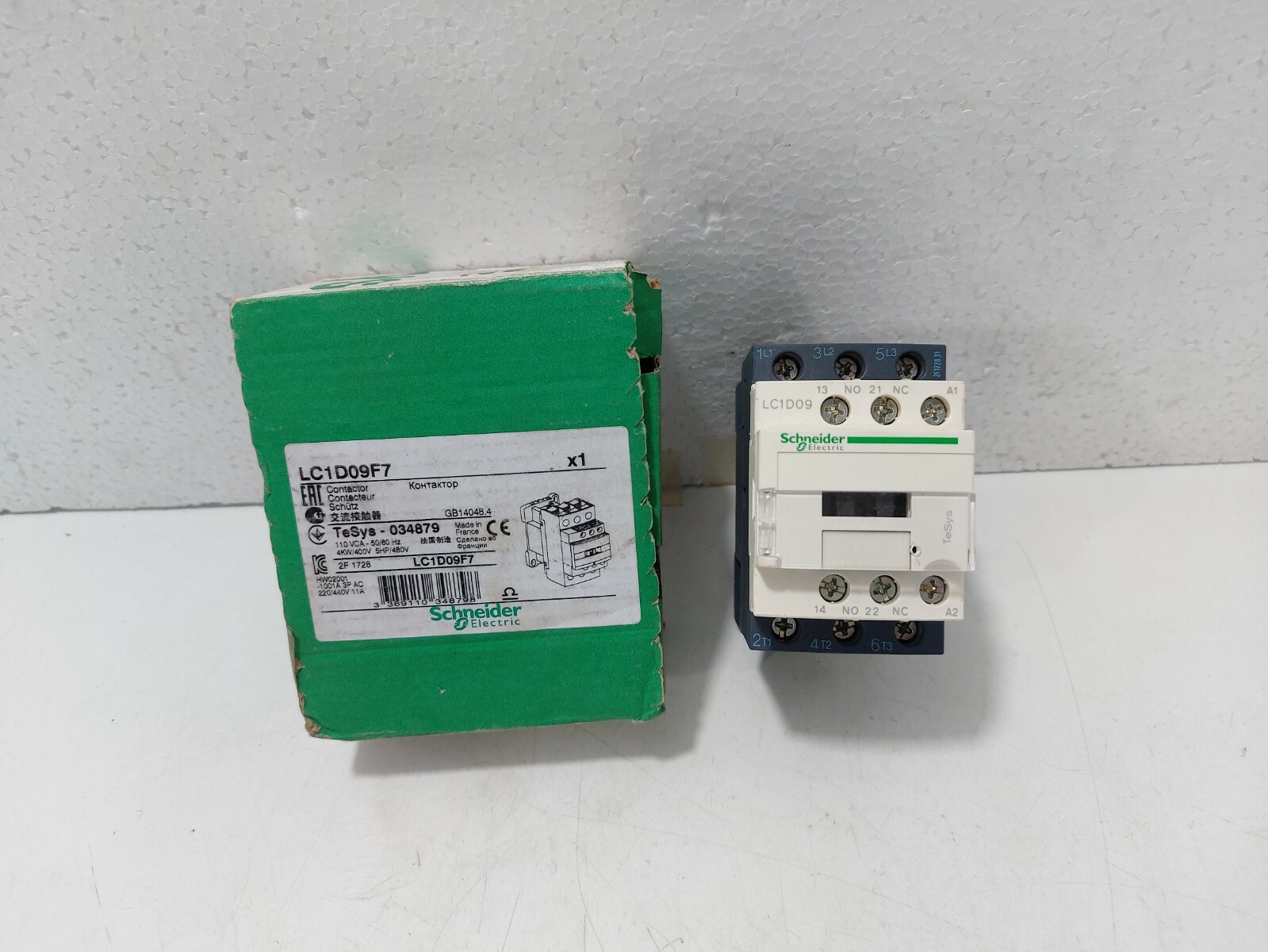 Schneider LC1D09F7 Contactor TeSys 034879 | eBay