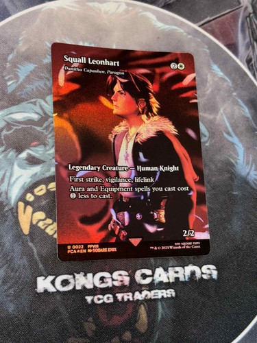 Squall Leonhart (Danitha Capashen, Paragon) FOIL Final Fantasy FIN MTG ...