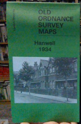 MAP OF Hanwell 1934: London Sheet 55.4, Oates, Johnathan NEW ...