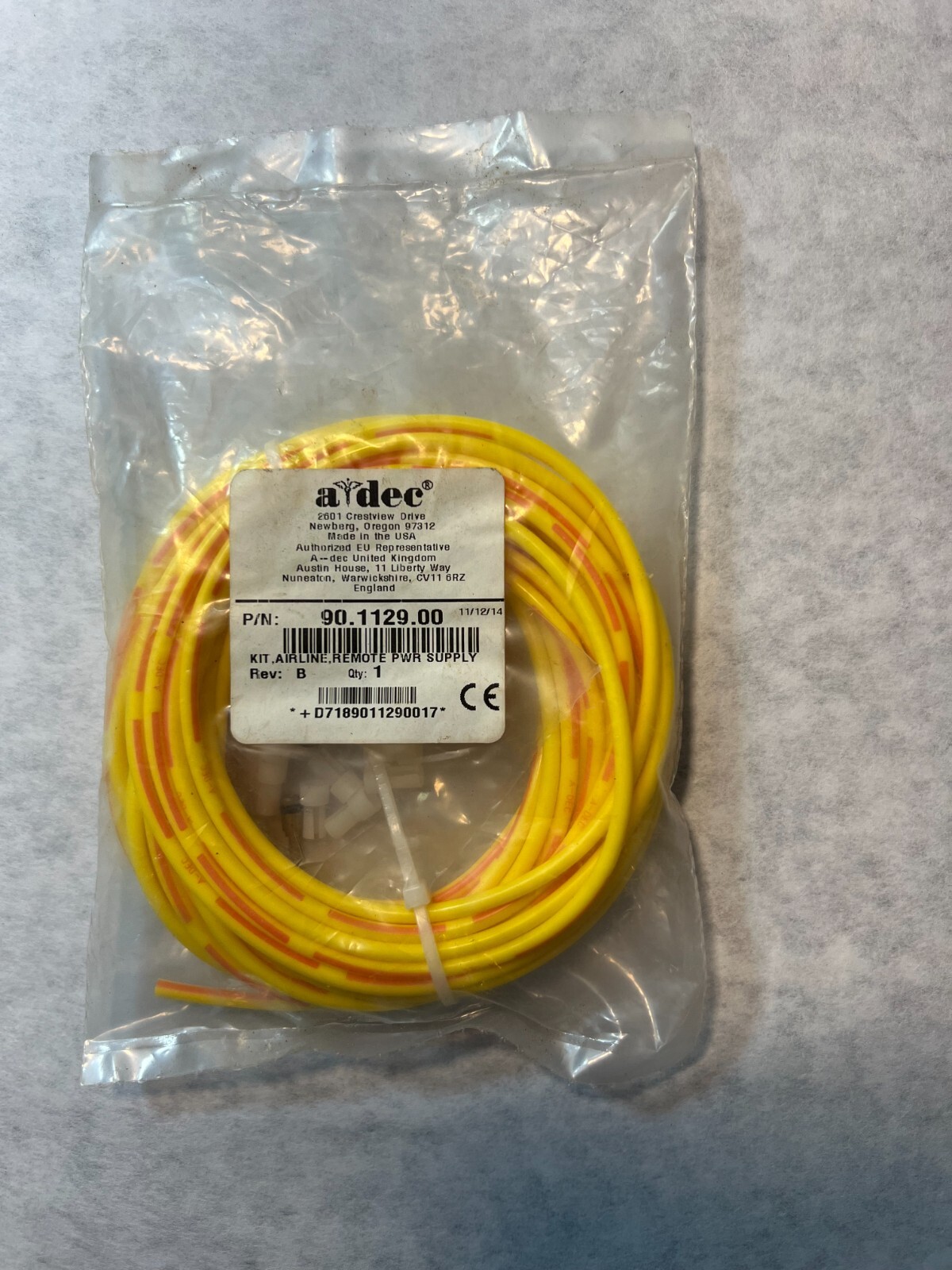 New A-dec ⅛" Air line extension kit, 25' (7,620 mm) 90.1129.00 Adec | eBay