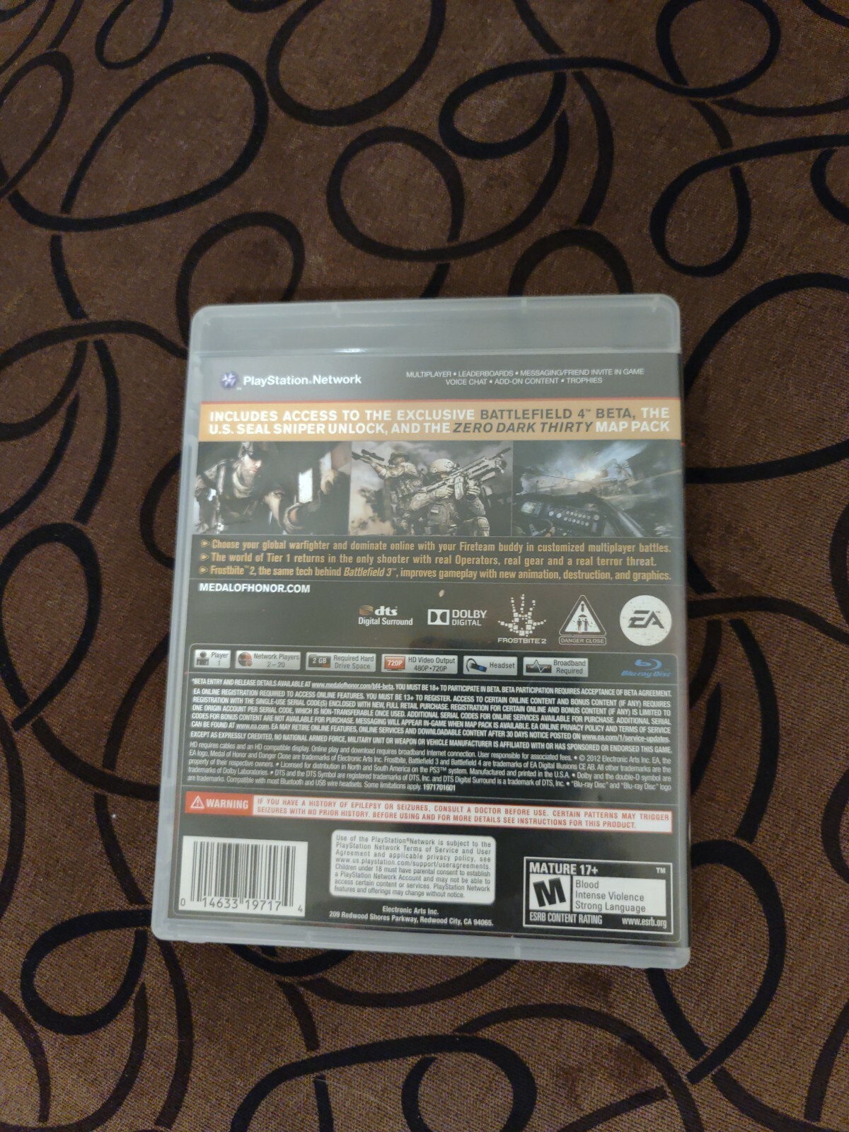 Medal of Honor: Warfighter Limited Edition PS3 (Sony PlayStation 3 ...
