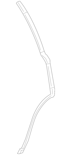 GM OEM 15-20 Escalade,Tahoe,Yukon Rear Door Door Components-Rear Seal ...