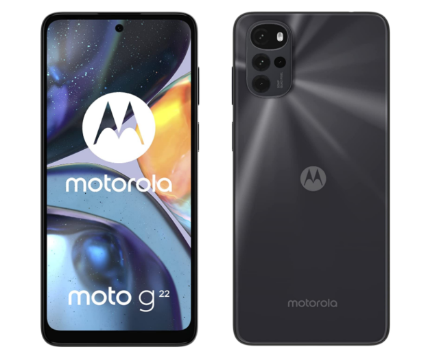Motorola Moto G22 - 64GB - Cosmic Black (Sbloccato) (Dual SIM) for sale ...