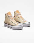Converse Chuck Taylor AS Stripes Platform Hi, A03298C Multi Sizes White ...