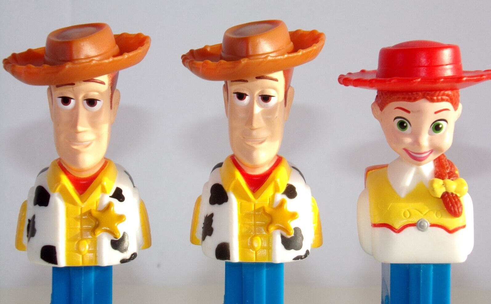 Disney Pixar Toy Story PEZ Woody Jessie Hamm Rex Cowboy Pig Dino ...