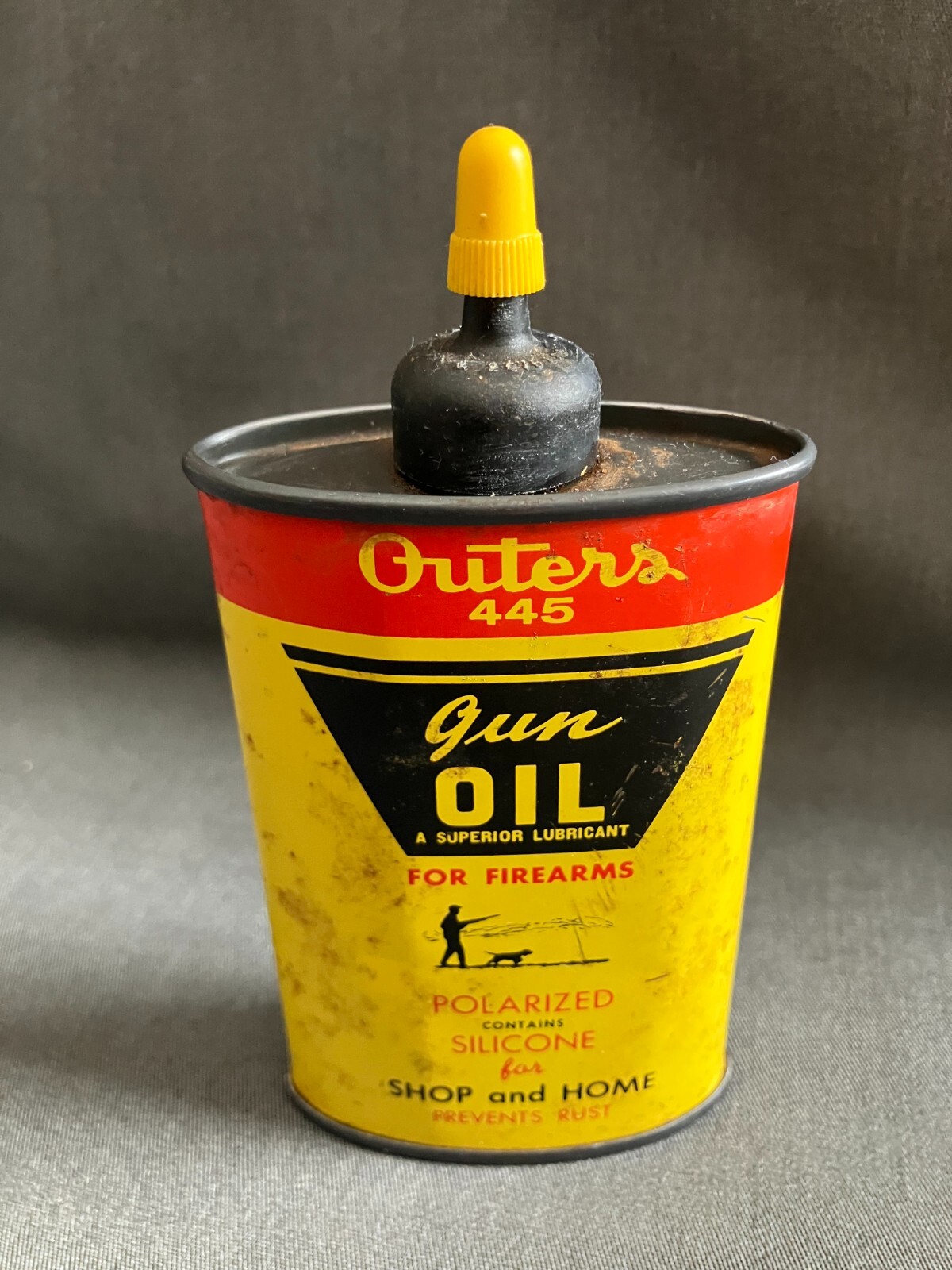 Vintage Outers 445 Oiler Can Gun Oil Fire arms Lubricant Lube 5 ...
