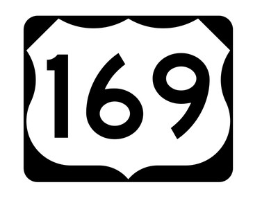 US Route 169 Sticker R2124 Highway Sign Road Sign | eBay